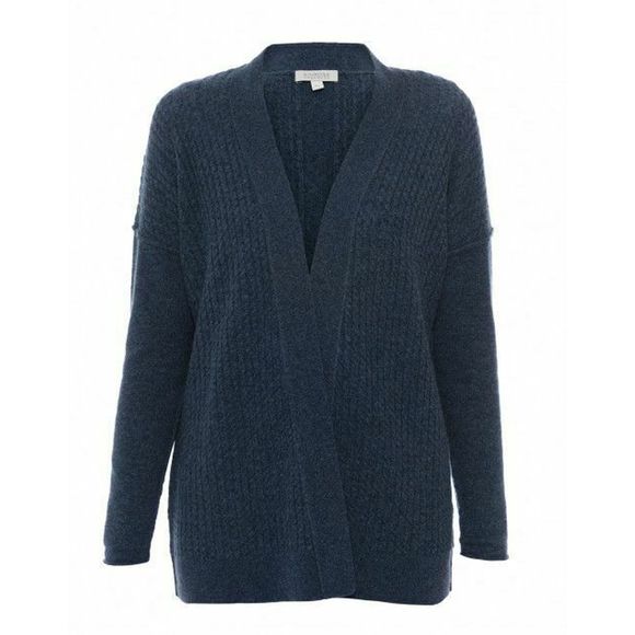 Kinross | Sweaters | Kinross Cardigan Sweater Micro Cable Knit Cashmere ...